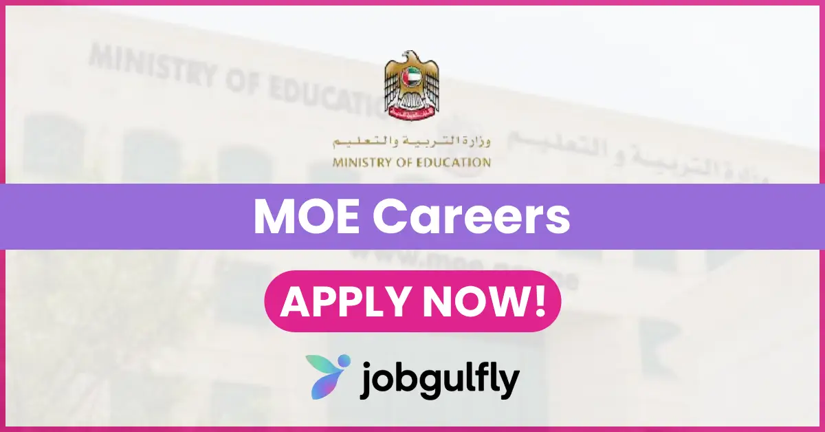 MOE Careers Program 2026 Latest Job Application Form