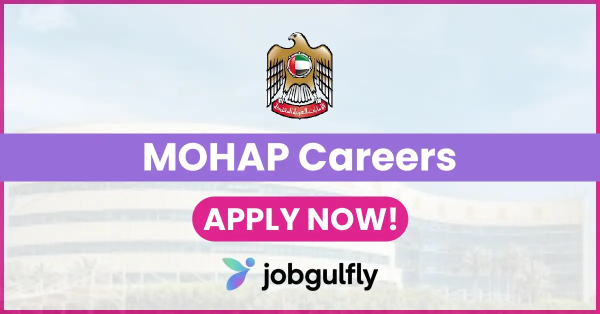 MOHAP Careers 2026 Application Form In Health Sector